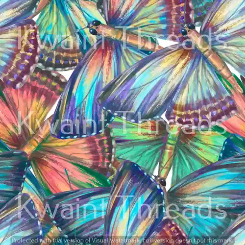 ArtPok Butterflies Closeup Preorder – Kwaint Threads